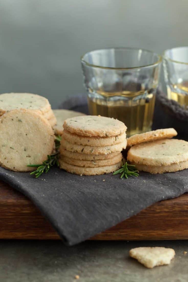 Cheese Sablés with Rosemary