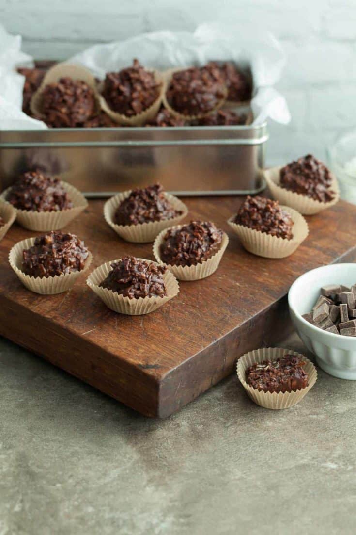 Chocolate Coconut Clusters