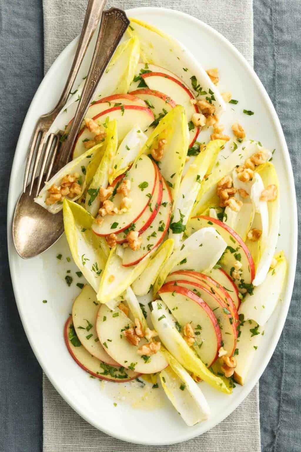 Belgian Endive Salad | Gourmande in the Kitchen