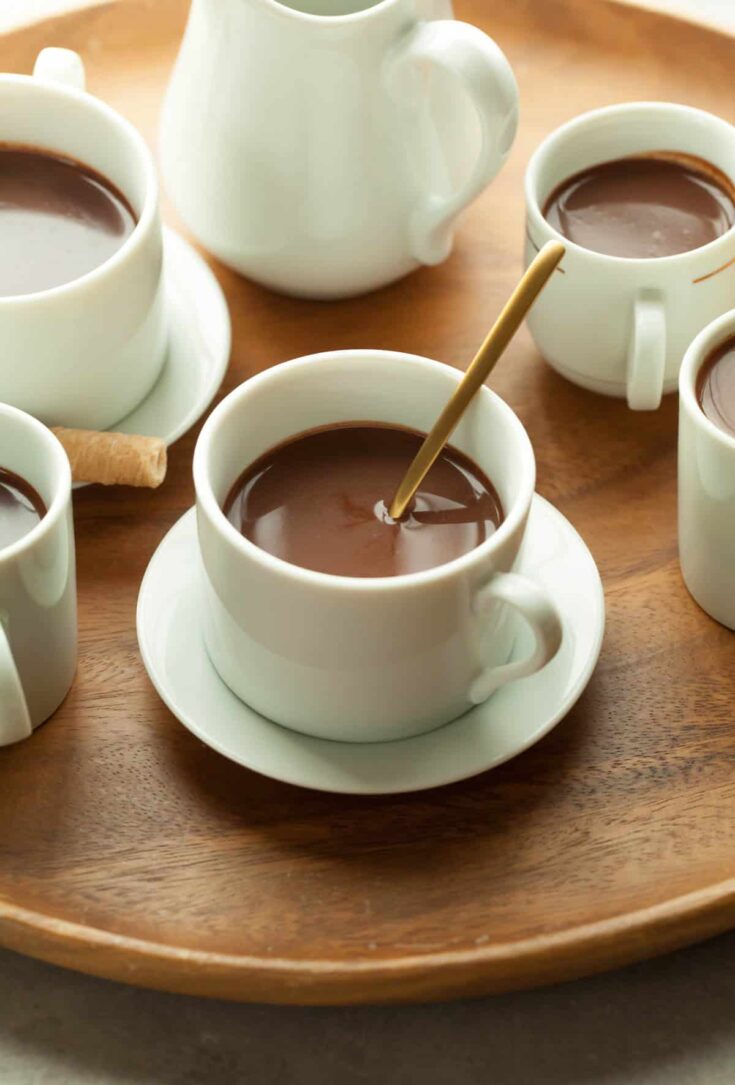 French Hot Chocolate (Chocolat Chaud) | Drinking Chocolate Recipe