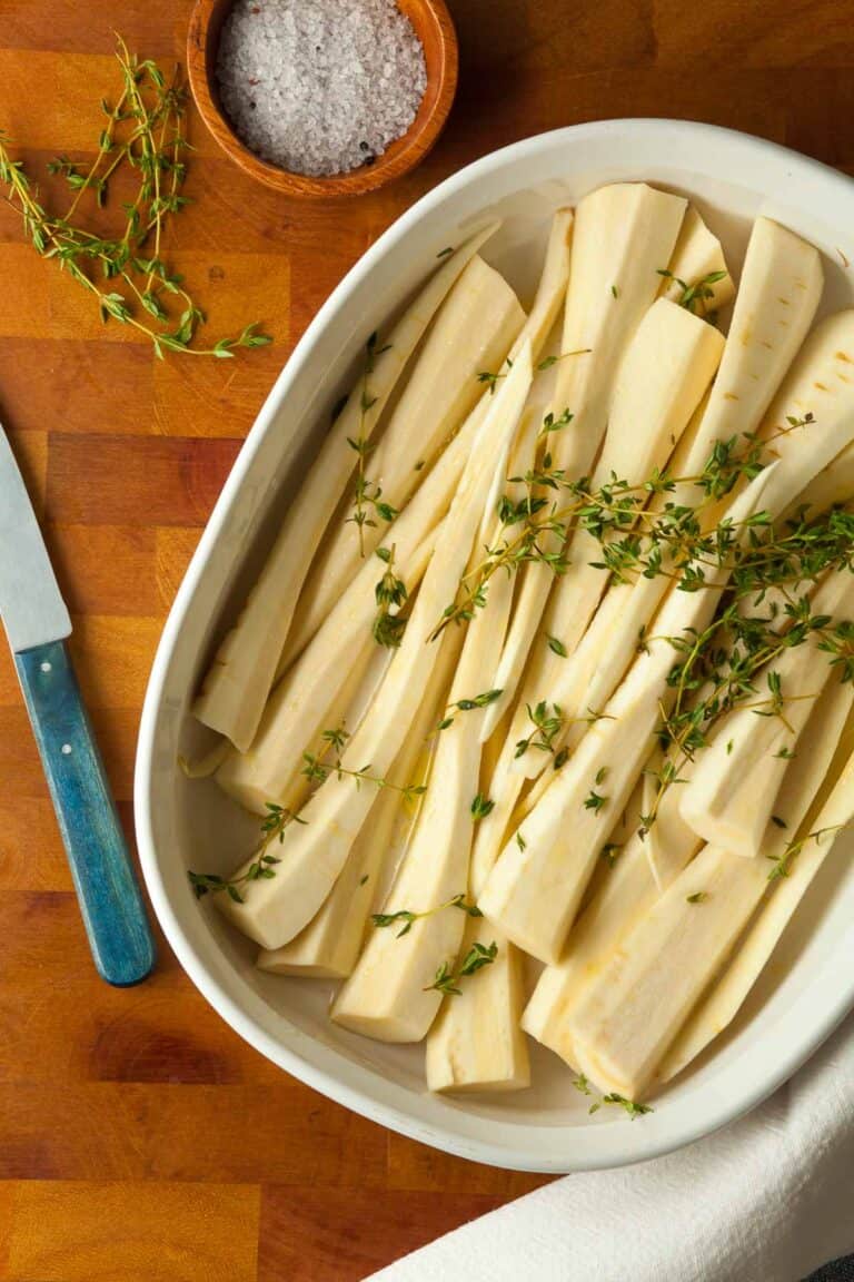 Baked Parsnips | Gourmande in the Kitchen