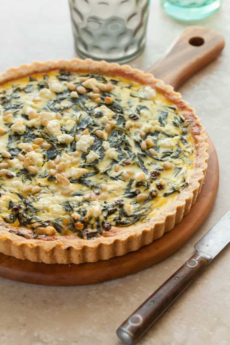 Swiss Chard Tart | Gourmande in the Kitchen