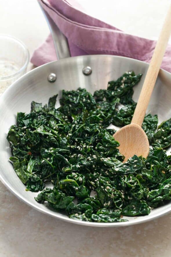 Sauteed Sesame Kale