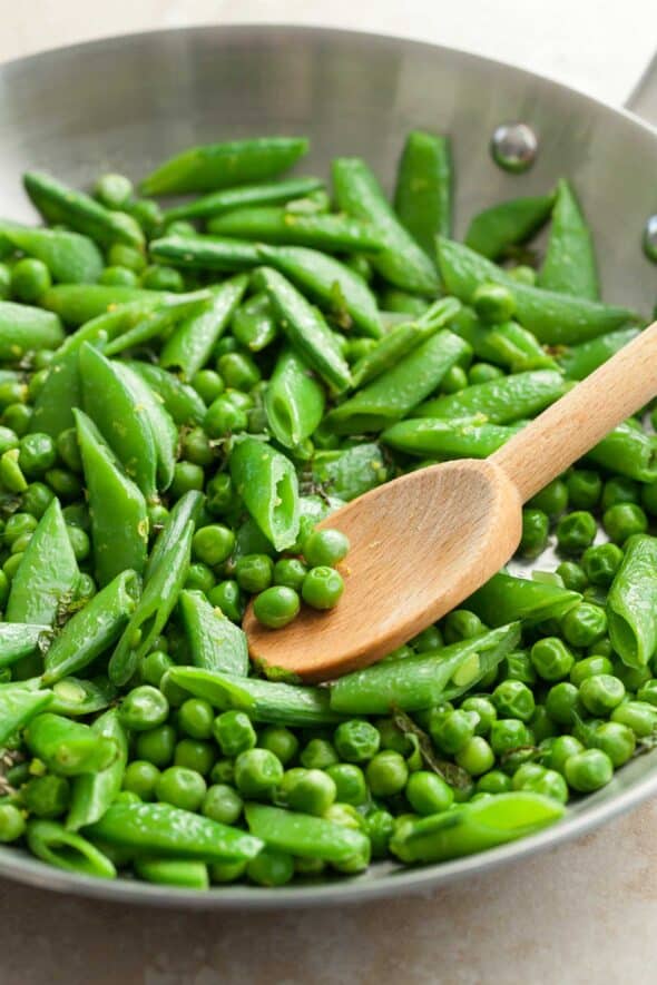 Minted Peas Recipe 🌿 | How to Cook Frozen Peas in 10 Minutes
