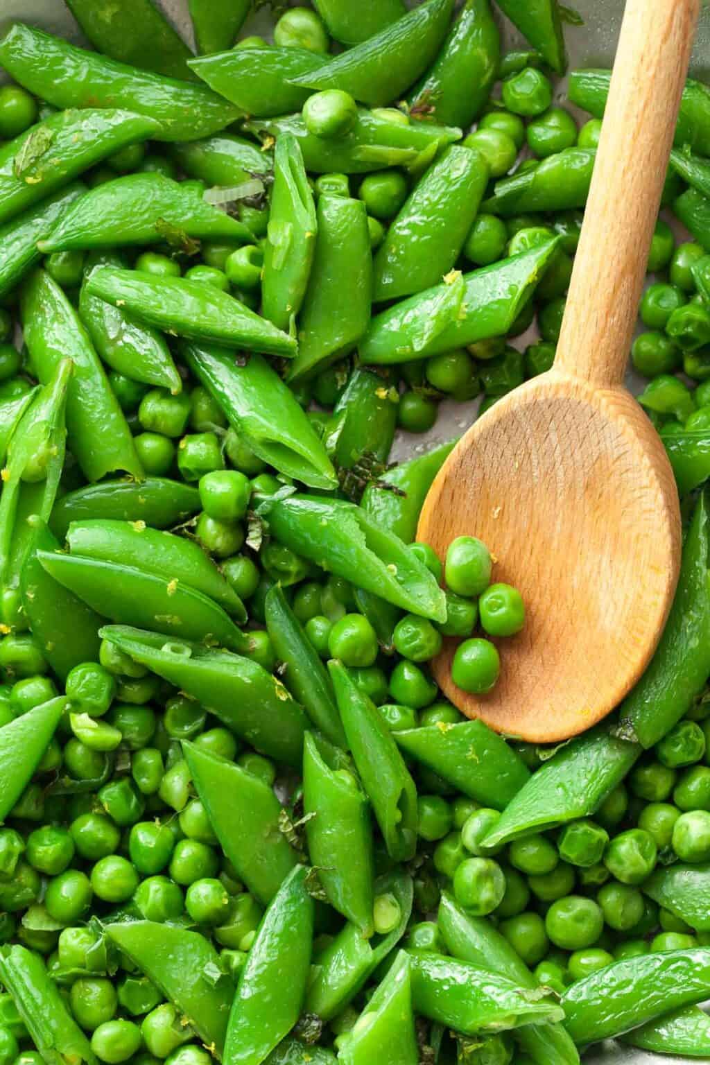 Minted Peas Recipe 🌿 | How to Cook Frozen Peas in 10 Minutes