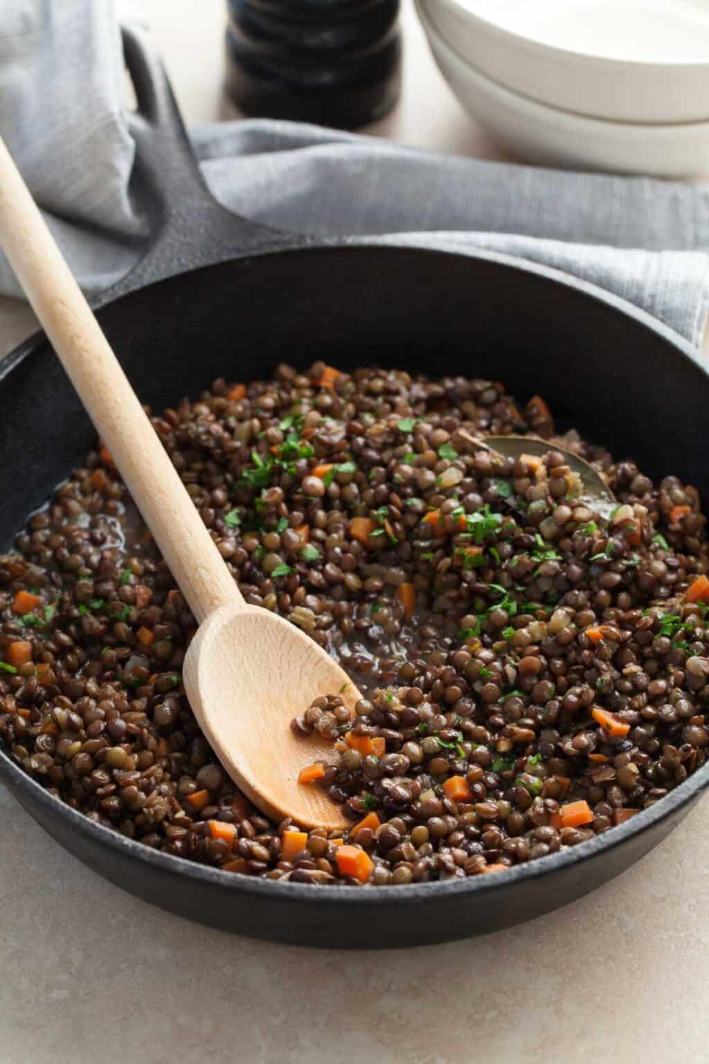 Easy Hearty Stewed Lentils – Ready in 30 Minutes