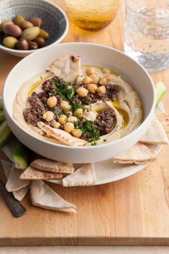 Olive Tapenade Hummus