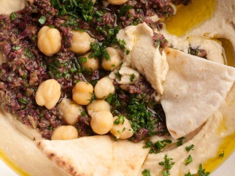 Olive Tapenade Hummus