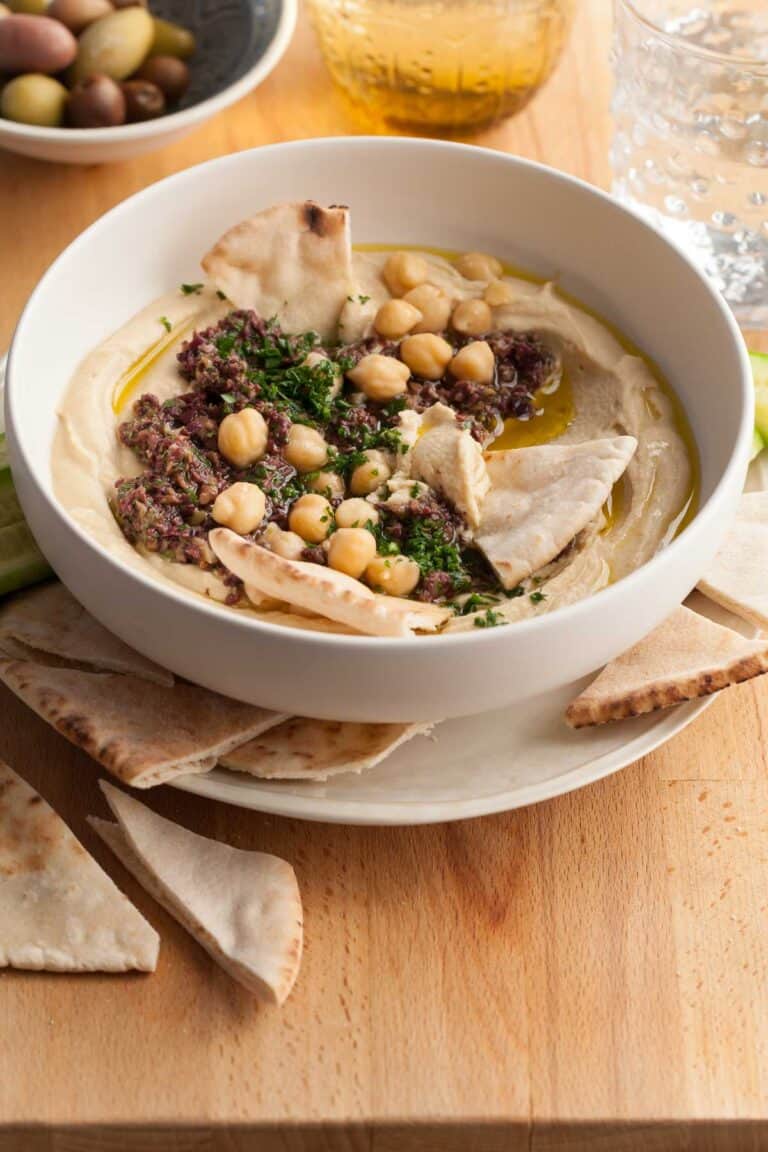 Olive Tapenade Hummus