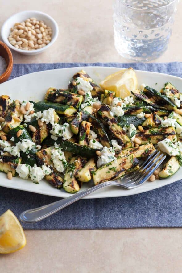 Zucchini Feta Salad